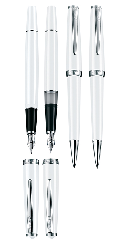 Cleo Skribent®: Classic Ballpoint Pen with Palladium Plated Trim