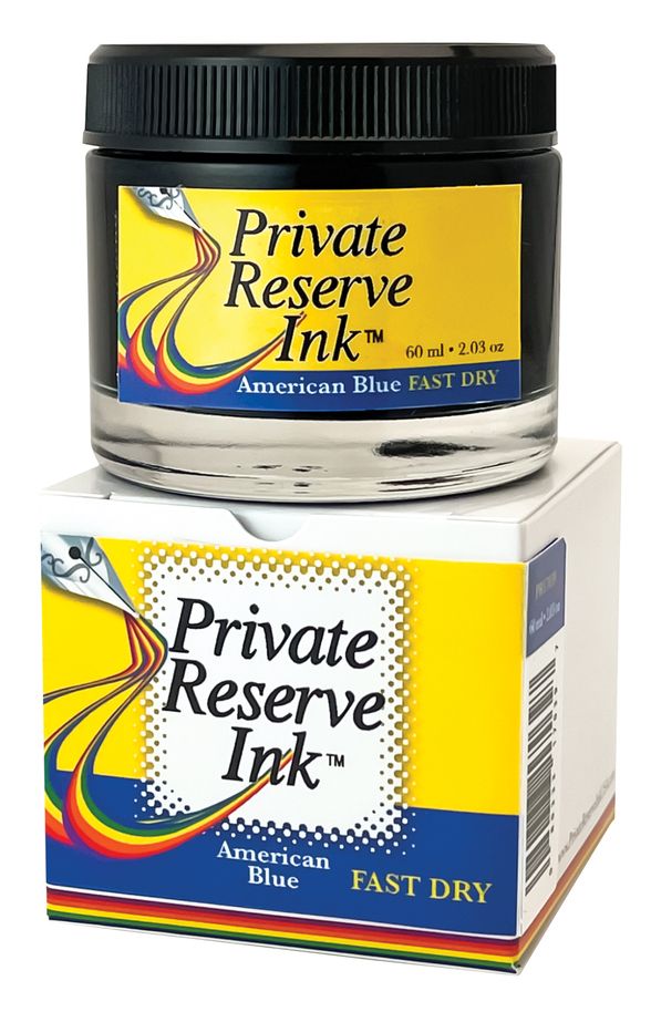 Private Reserve Ink®: American Blue Fast Dry Fountain Pen Bottled Ink