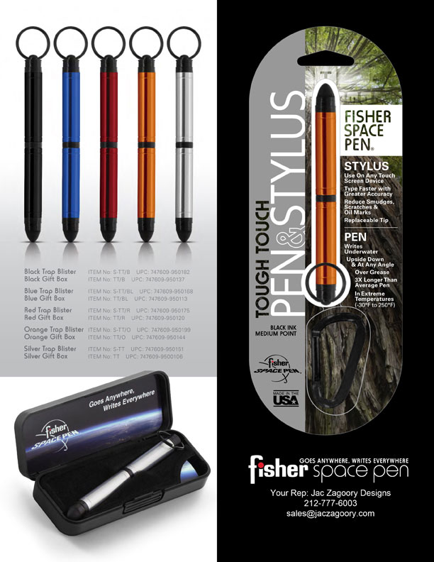 Fisher®Space Pens: Pen & Stylus Series