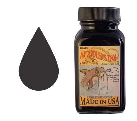 Noodler's Ink®: Eel Black 3 oz bottle [Eel series]